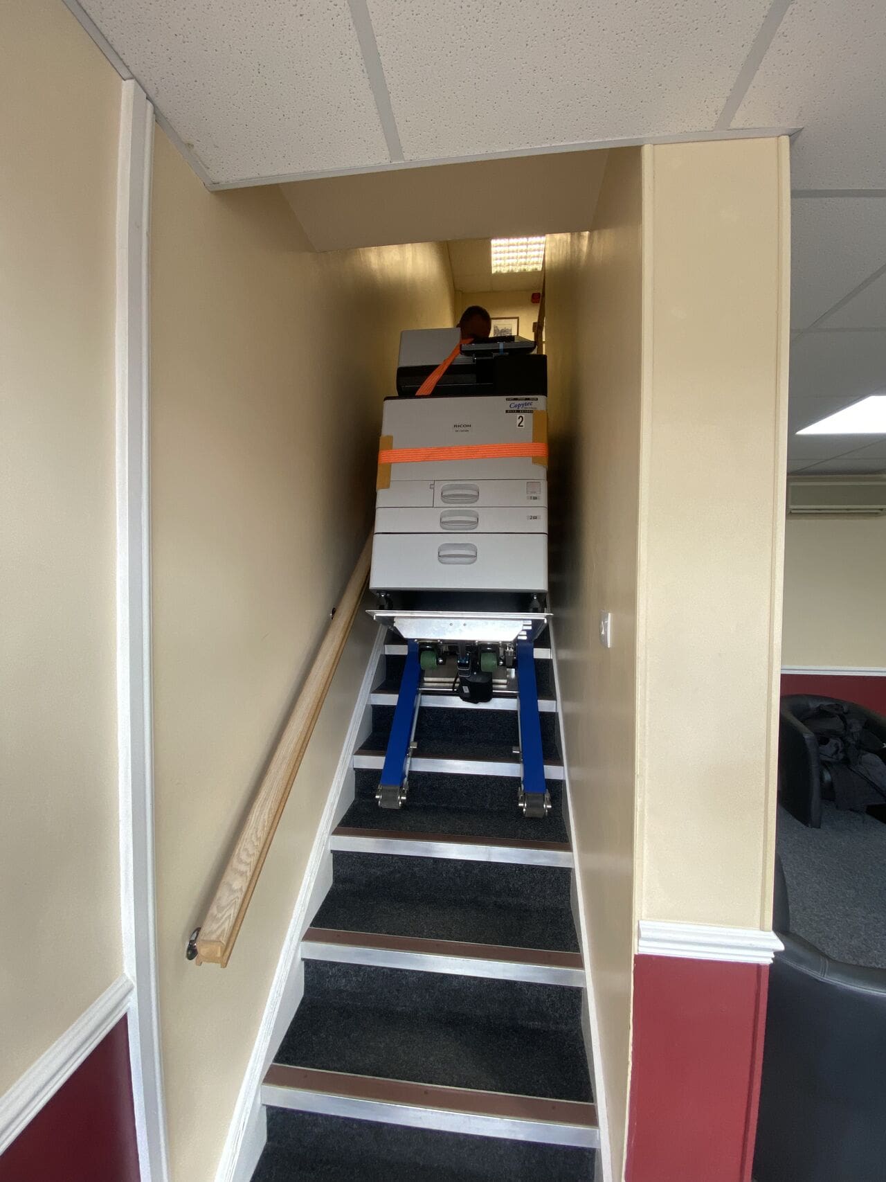Electric stair climbers transform Copytec's deliveries | Stanley